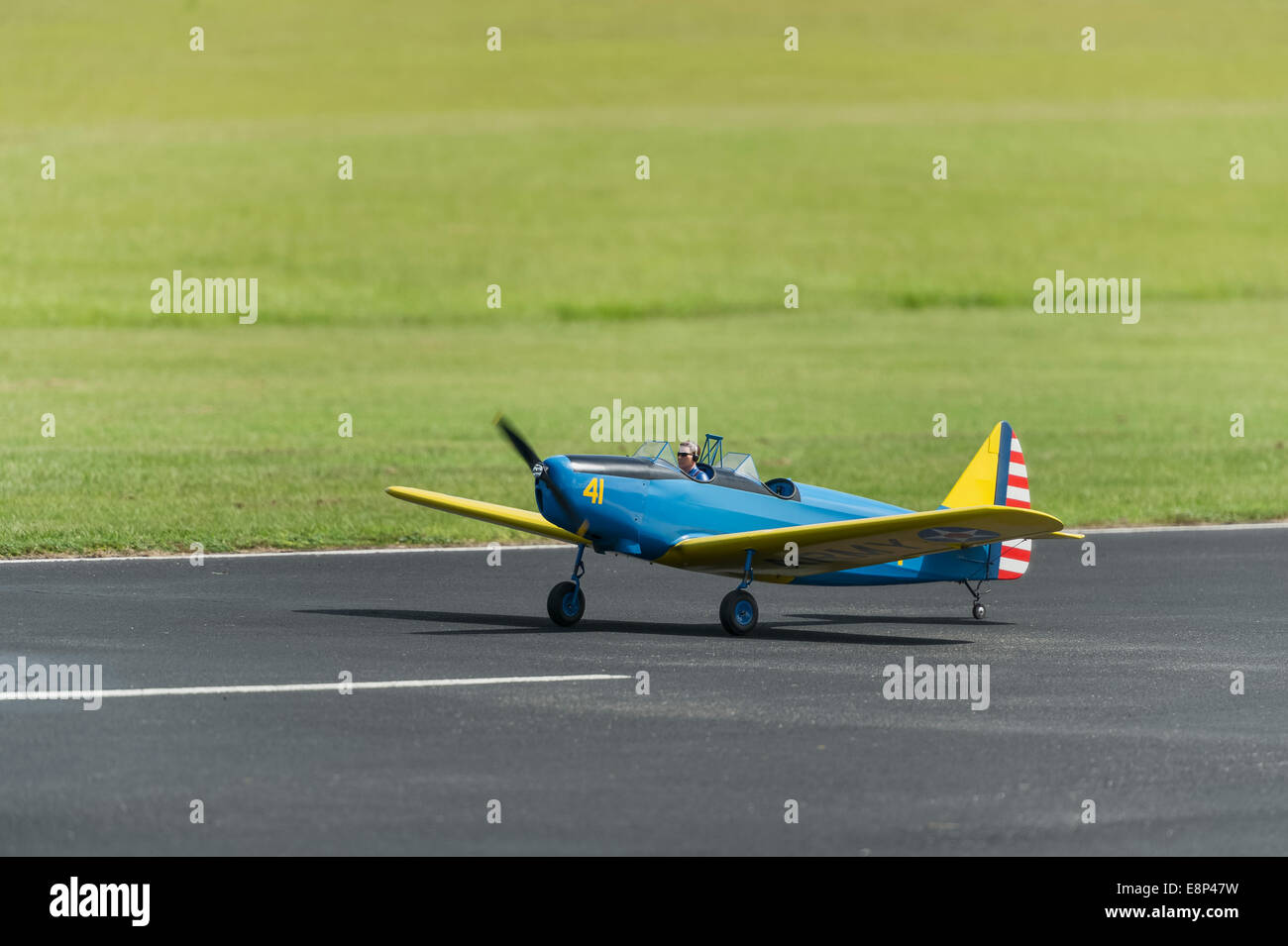 Remote Controlled Plane Flying Club Stock Photo - Alamy
