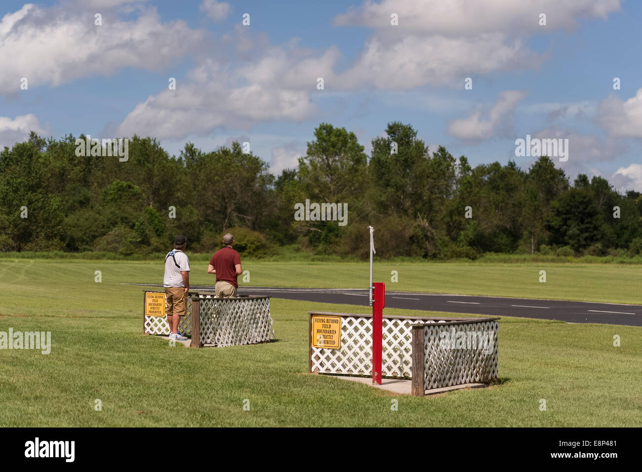 Remote Controlled Plane Flying Club Stock Photo - Alamy
