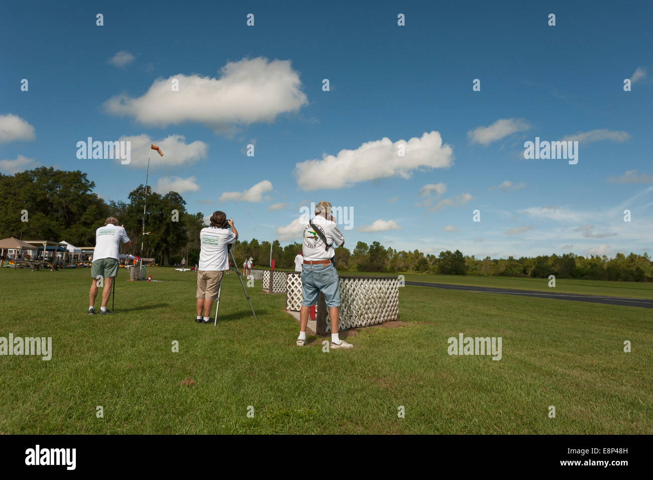 Remote Controlled Plane Flying Club Stock Photo - Alamy