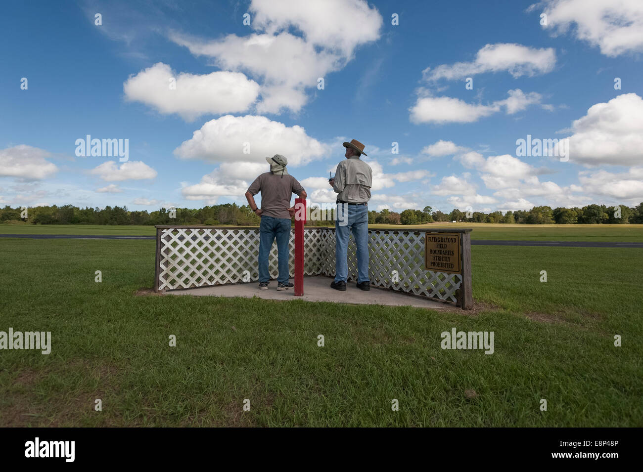 Remote Controlled Plane Flying Club Stock Photo - Alamy