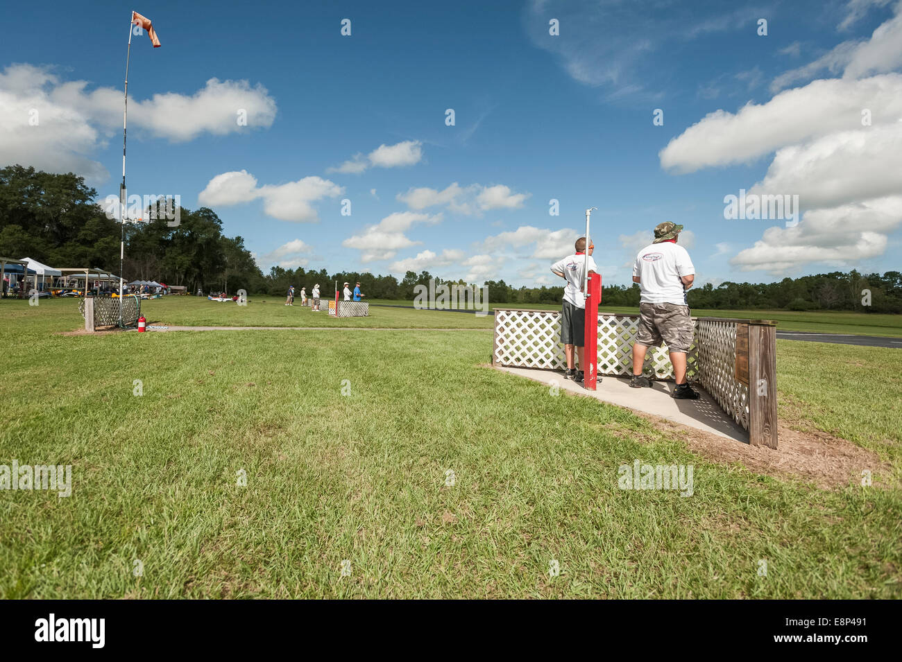 Remote Controlled Plane Flying Club Stock Photo - Alamy