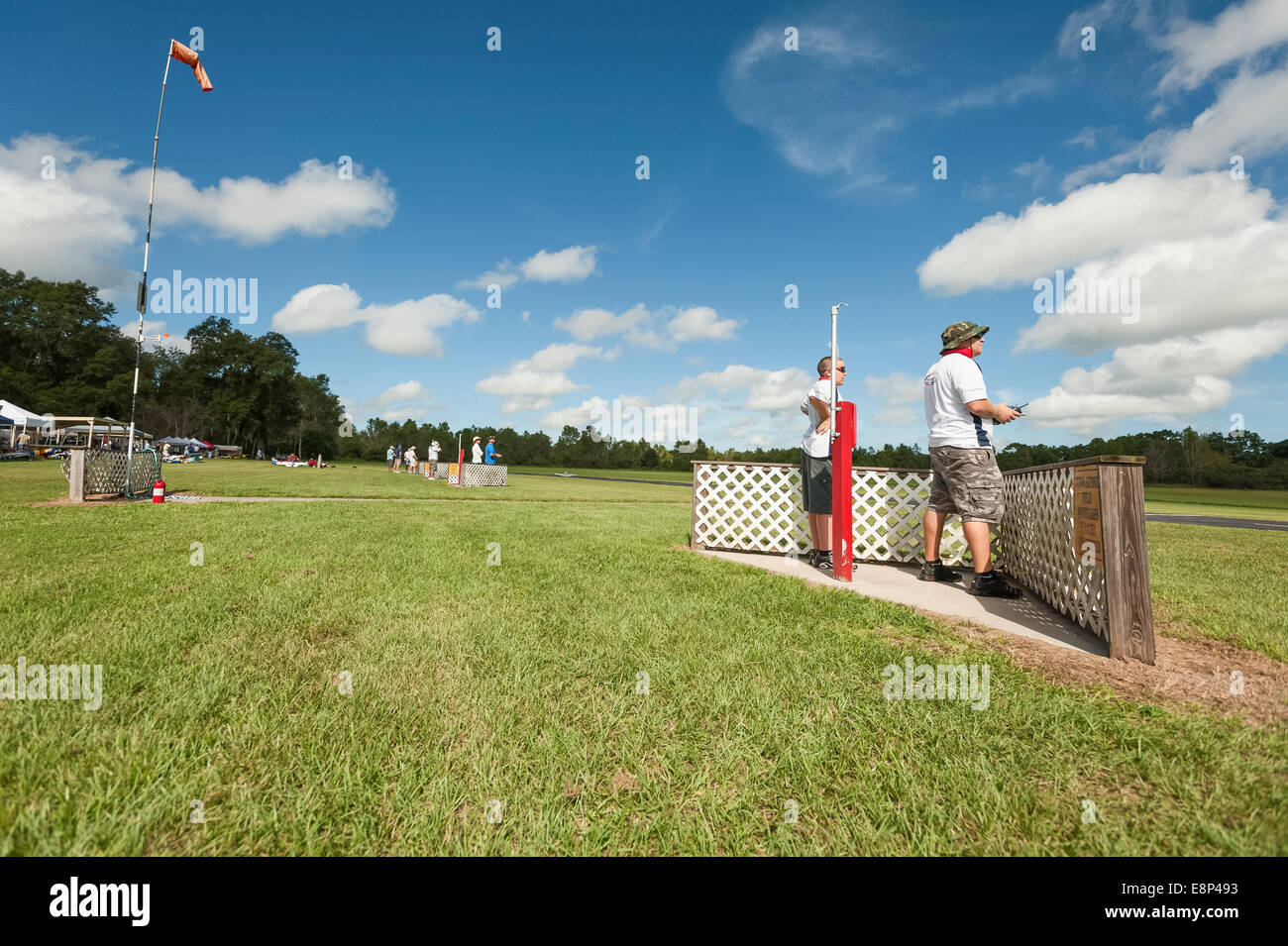 Remote Controlled Plane Flying Club Stock Photo - Alamy