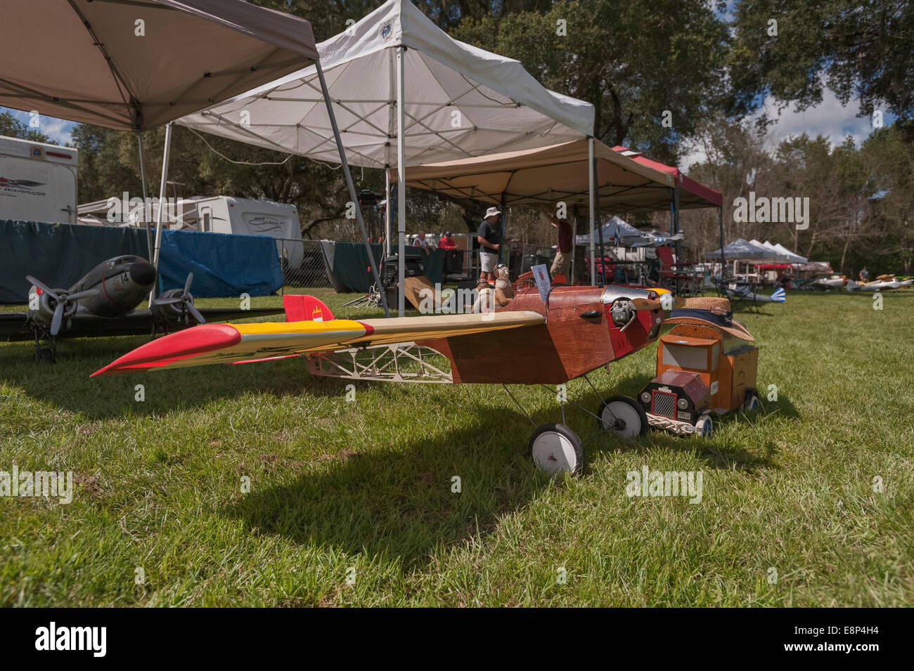 Remote Controlled Plane Flying Club Stock Photo - Alamy
