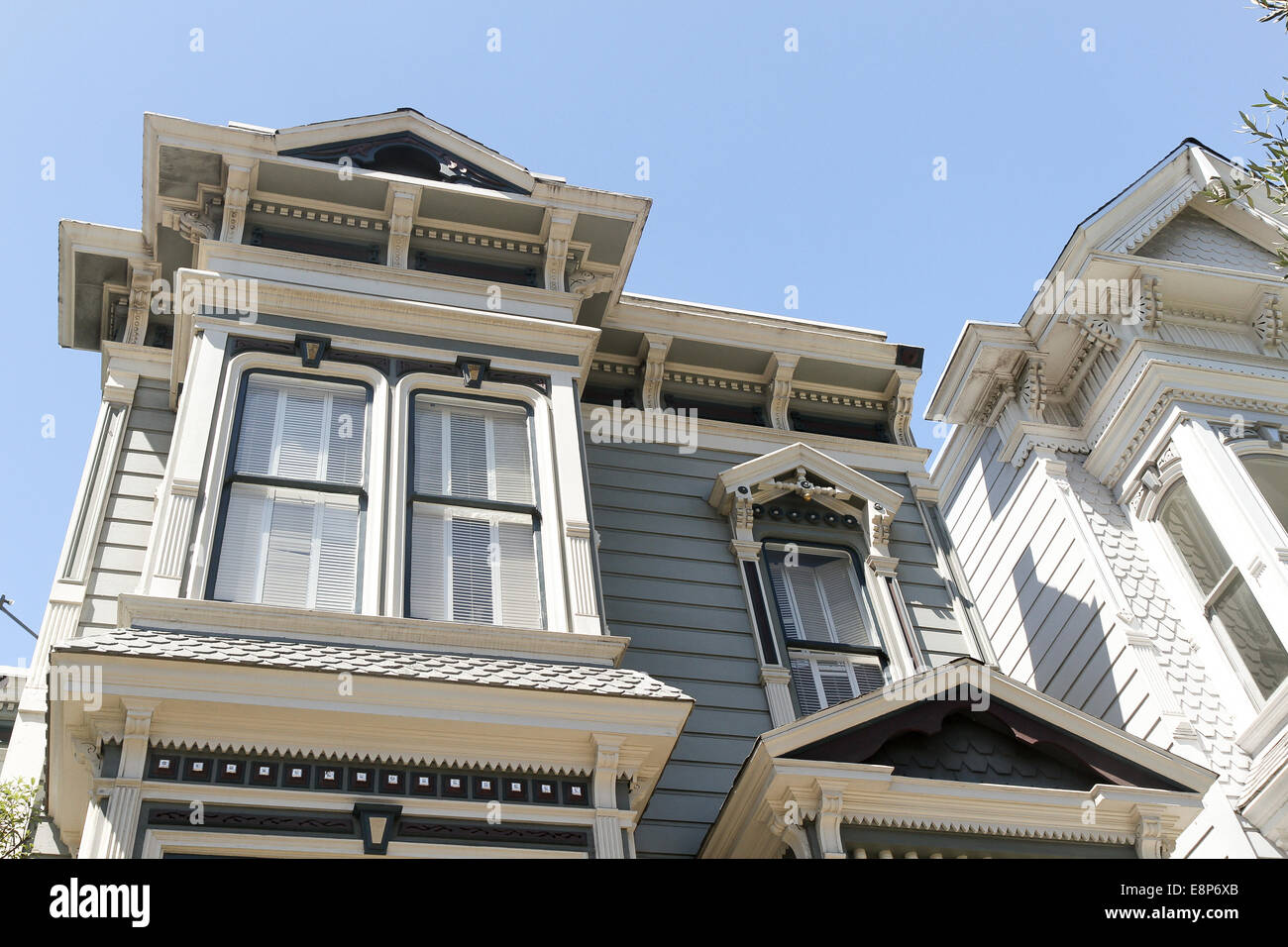 Victorian architecture, Lower Pacific Heights, San Francisco ...