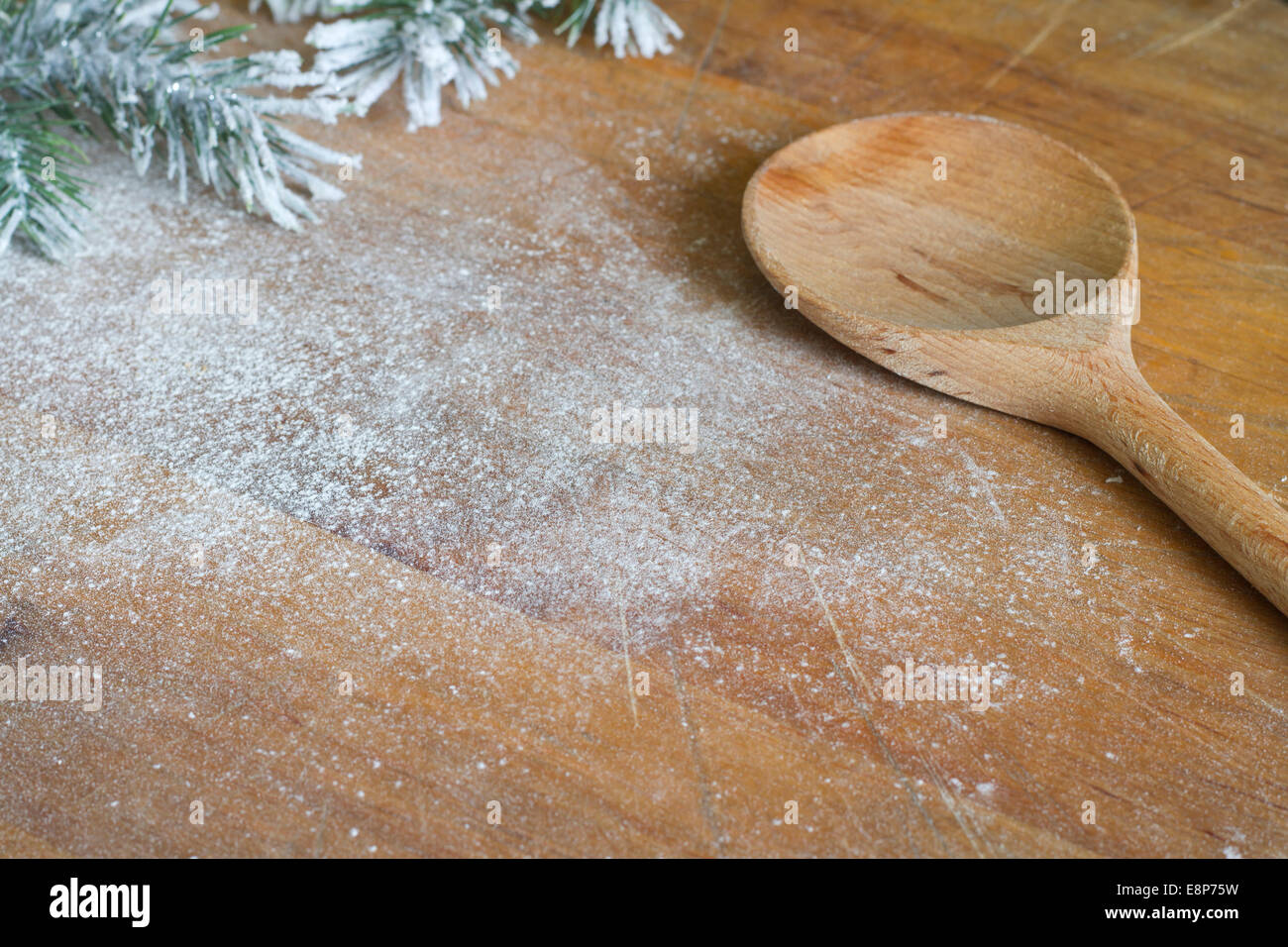Abstract christmas food backing and cooking background concept Stock ...