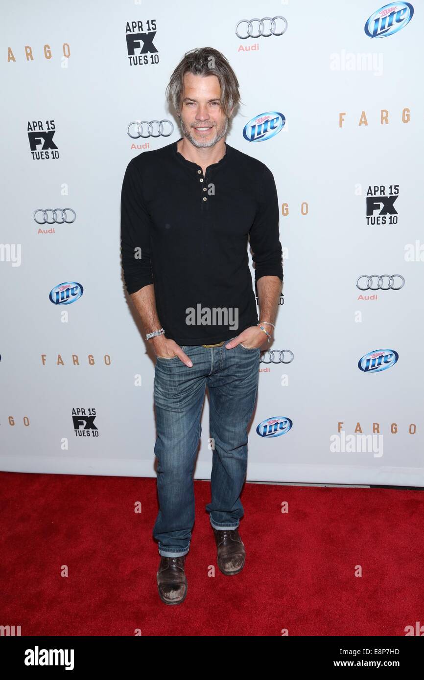 the FX Networks Upfront screening of 'Fargo' at SVA Theater on April 9 ...