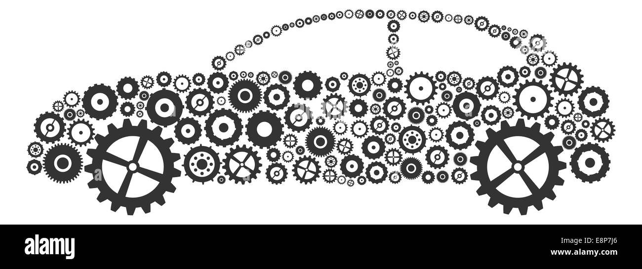 Car engine gears hi-res stock photography and images - Alamy