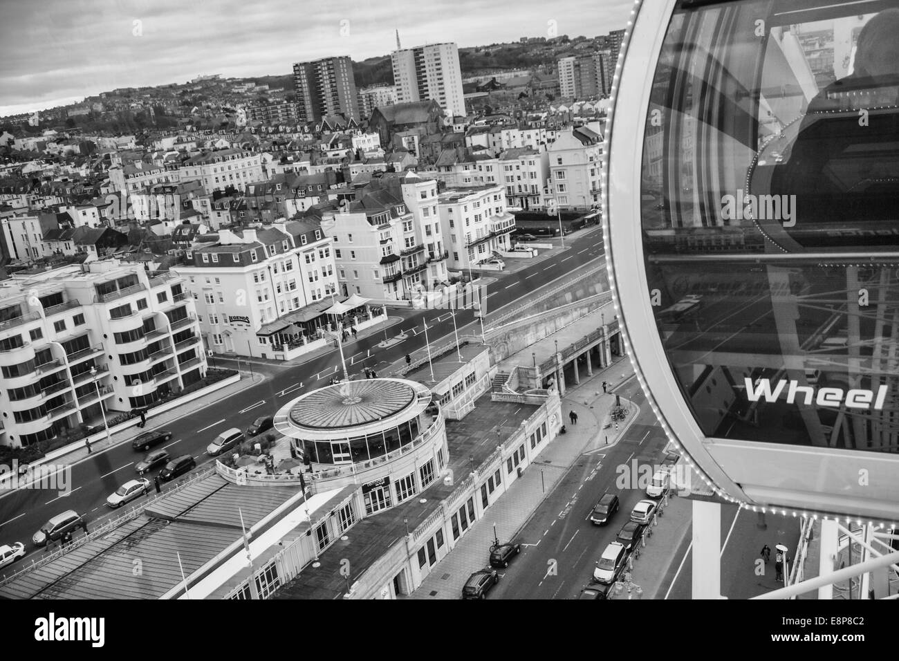 The Brighton wheel tourist attraction Stock Photo - Alamy