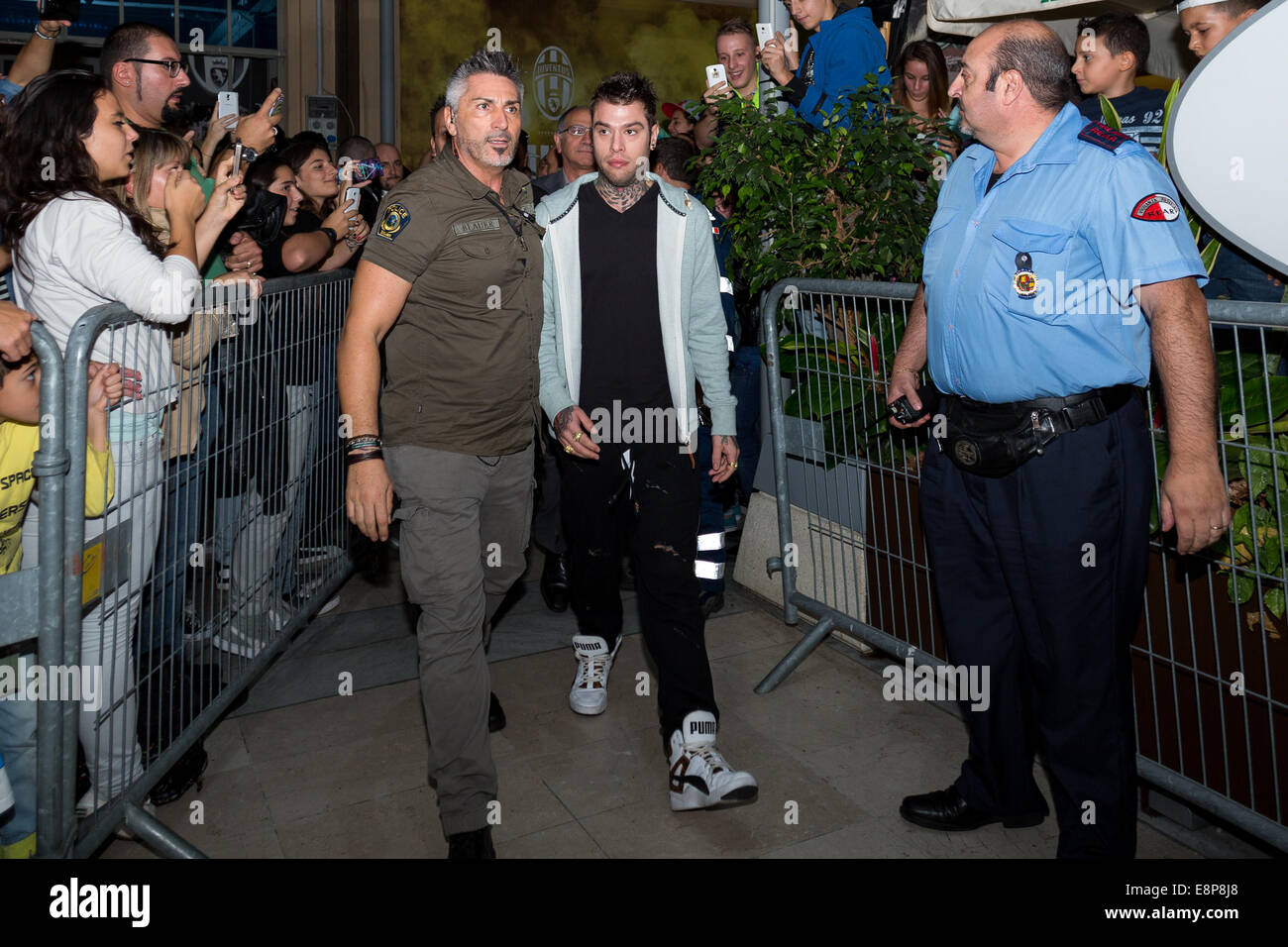 Turin, Italy. 12th October, 2014. Federico Leonardo Lucia better known ...