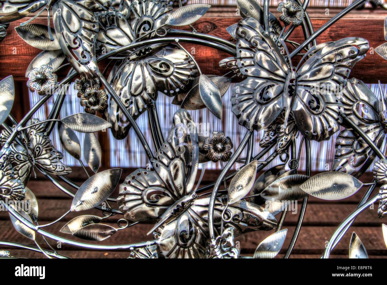 Metal butterflies hi-res stock photography and images - Alamy