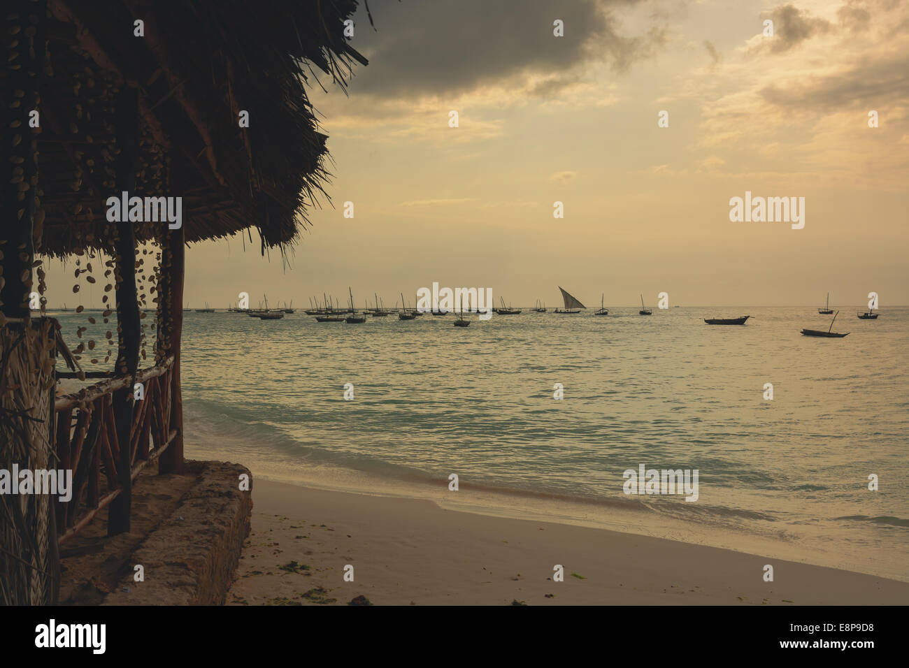 a nice view of Zanzibar sea,Tanzania Stock Photo - Alamy