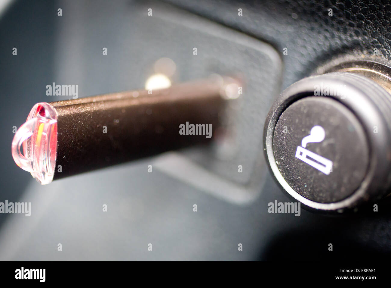 USB flash drive plugged into the stereo of a Ford Fiesta, in October ...