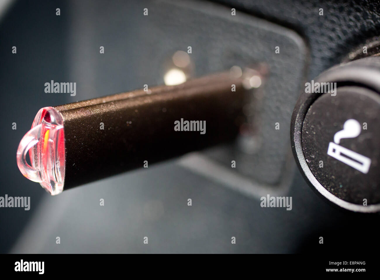 USB flash drive plugged into the stereo of a Ford Fiesta, in October ...