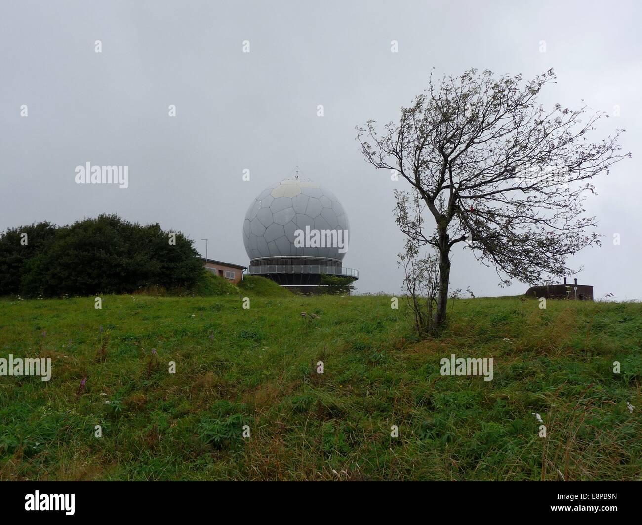 Hesse, Germany. 15th Aug, 2014. Radom at Wasserkuppe mountain in the ...