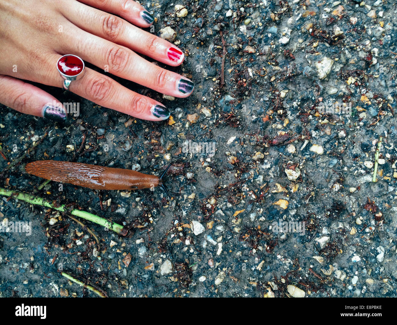 Creeping hand hi-res stock photography and images - Alamy