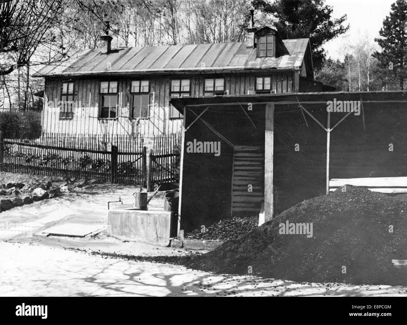 A view into a Sudeten German hospital in Czech Elbogen (Looket) in May ...