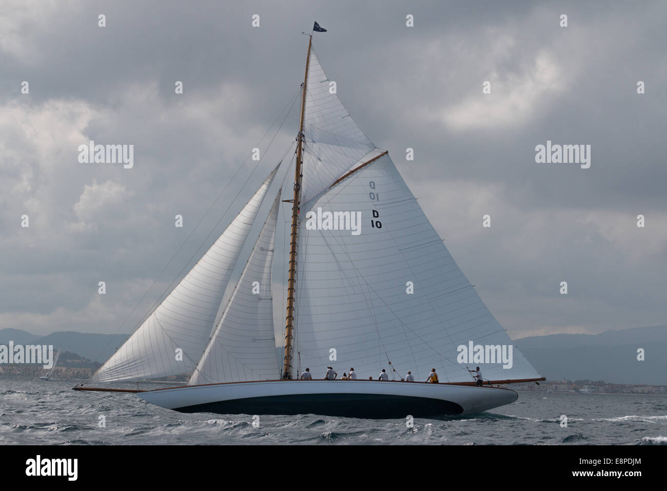 The Lady Anne sailing Stock Photo - Alamy