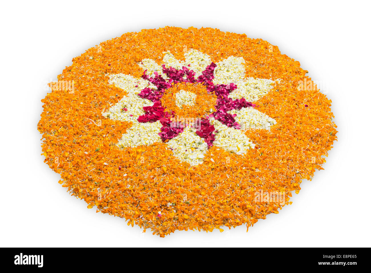indian Culture Rangoli Stock Photo - Alamy
