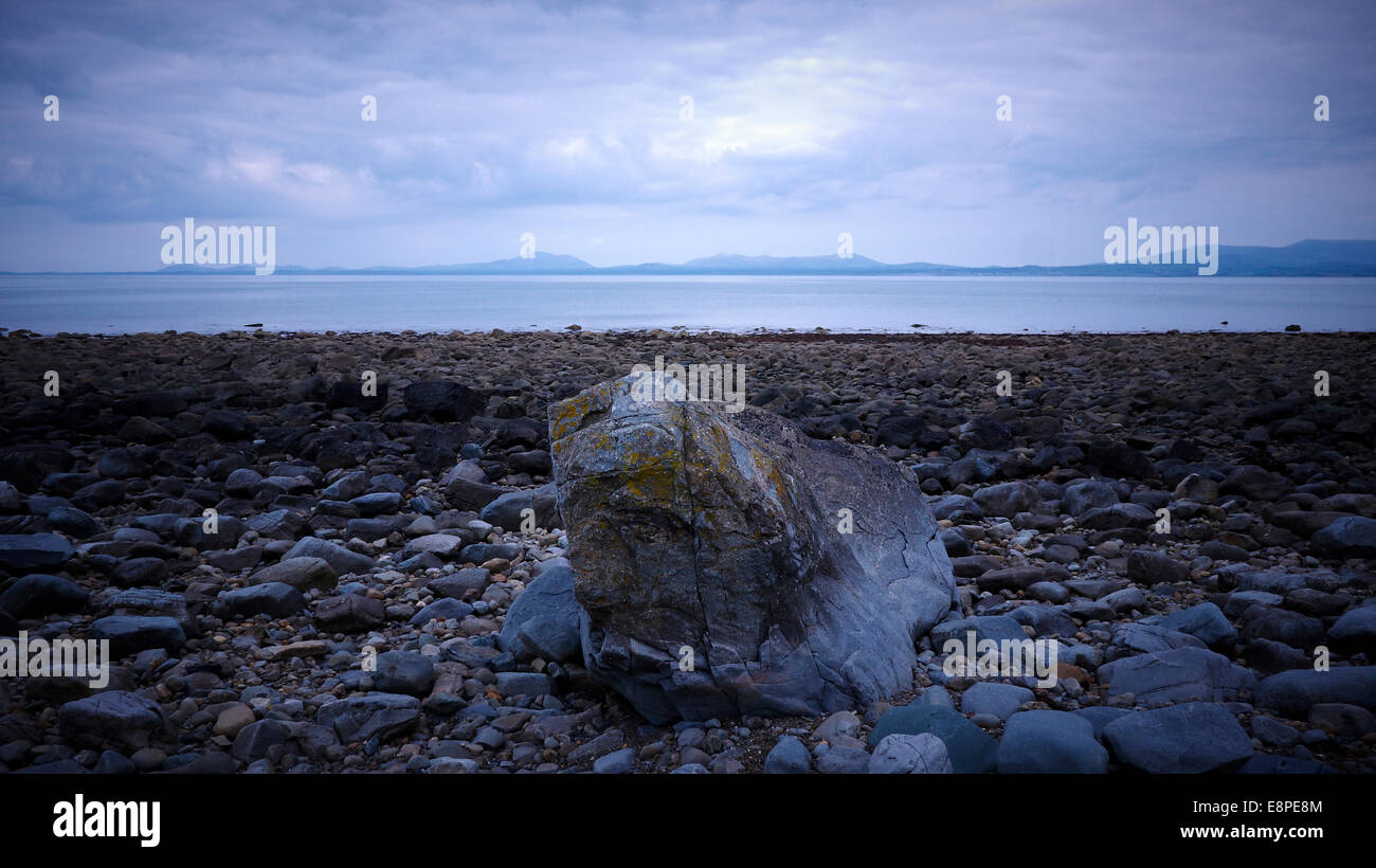 Big boulder on beach hi-res stock photography and images - Alamy
