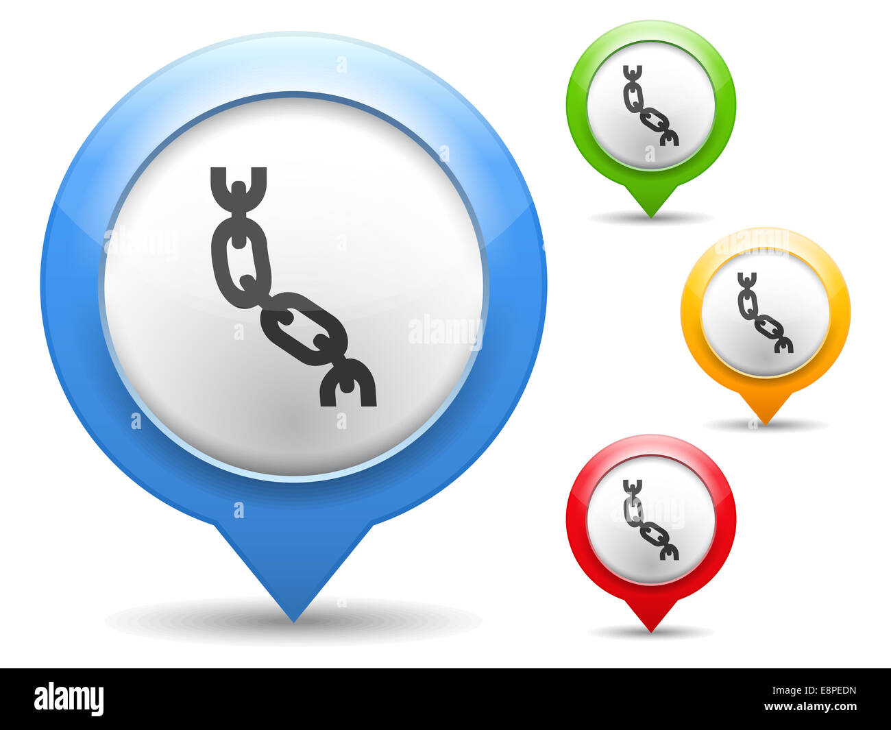 Chain for boat Cut Out Stock Images & Pictures - Alamy