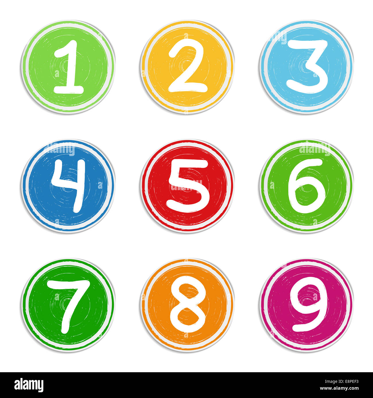 Numbers In Circles Clip Art