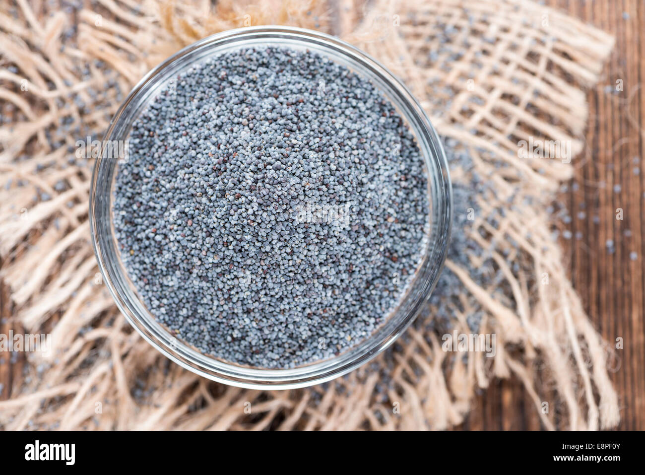 Small portion of Poppyseed (detailes close-up shot Stock Photo - Alamy