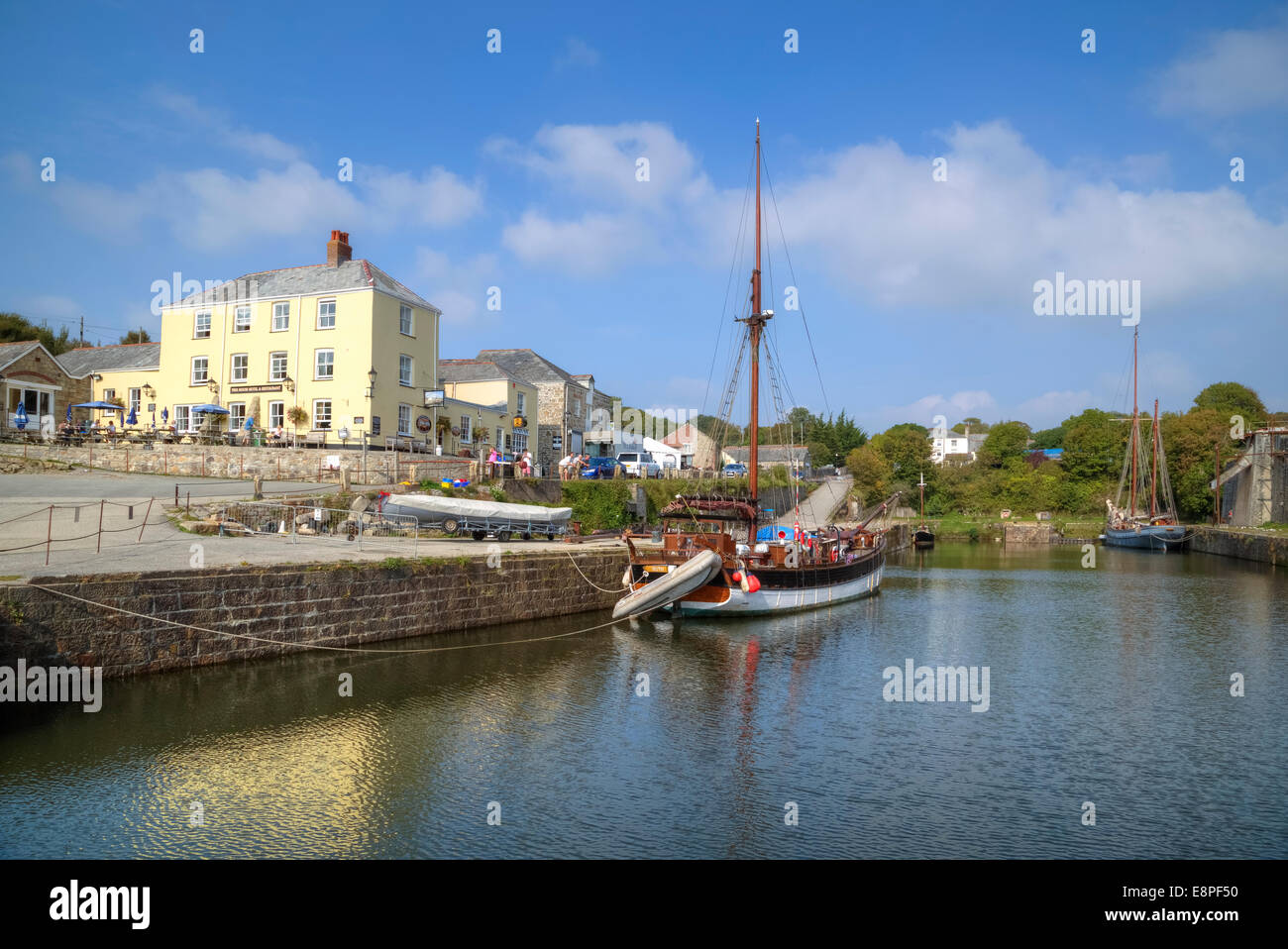Charlestown, Cornwall, England, United Kingdom Stock Photo - Alamy