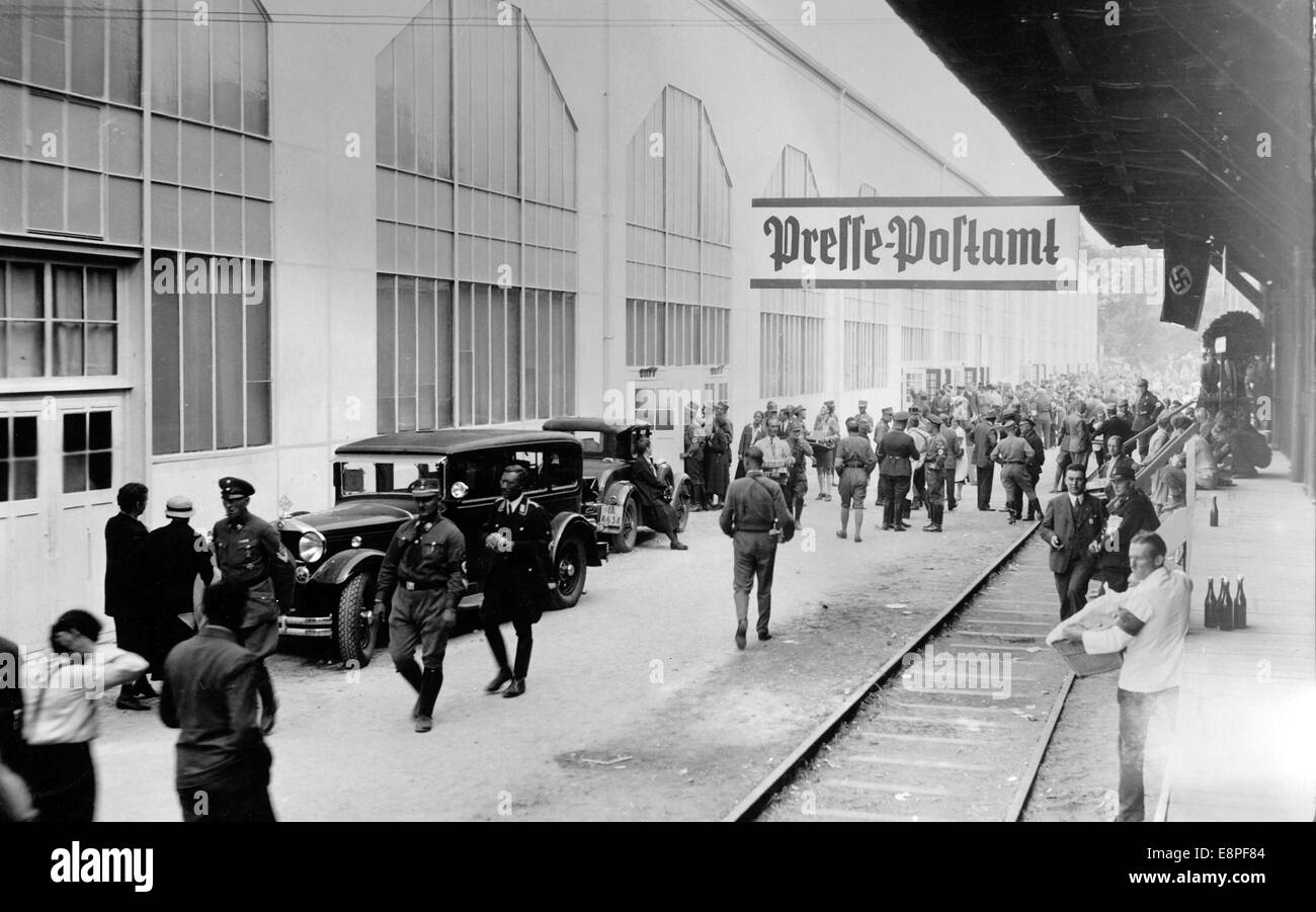 Nuremberg Rally 1933 in Nuremberg, Germany - Members of the SA ...