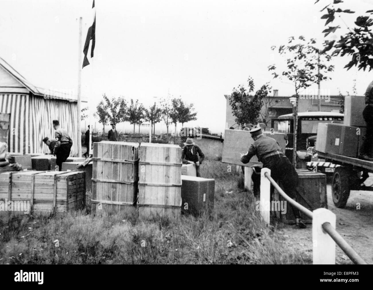 Nuremberg Rally 1933 in Nuremberg, Germany - Camp of SA (Sturmabteilung ...