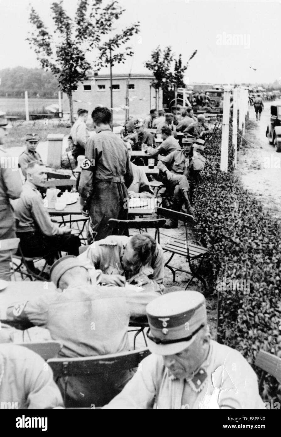 Nuremberg Rally 1933 in Nuremberg, Germany - Camp of SA (Sturmabteilung ...