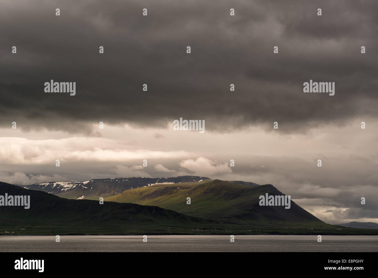 Beautiful landscape of Icelandic mountain Stock Photo - Alamy