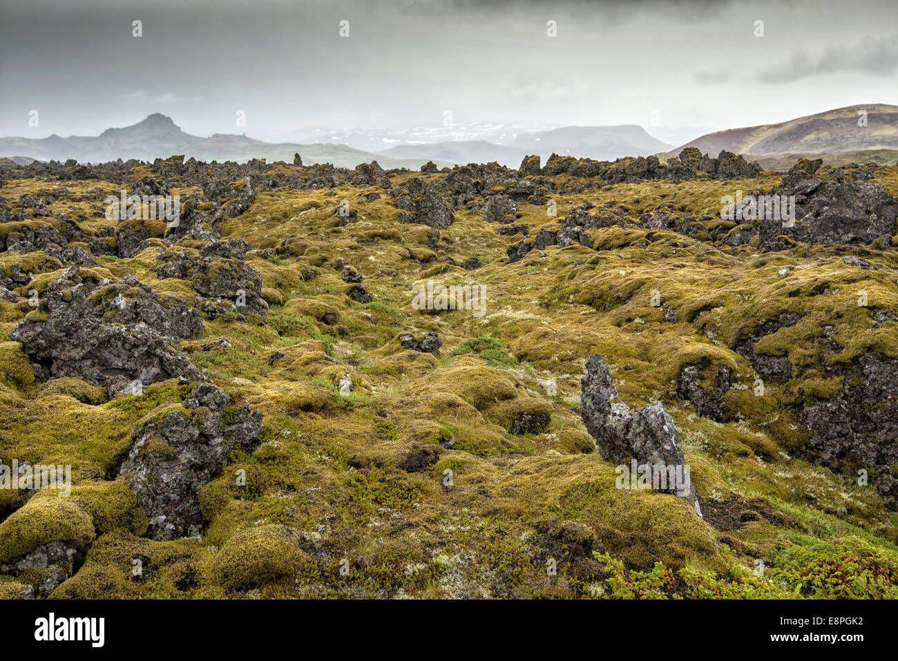 Dramatic rocky and volcanic landscape in Iceland Stock Photo - Alamy