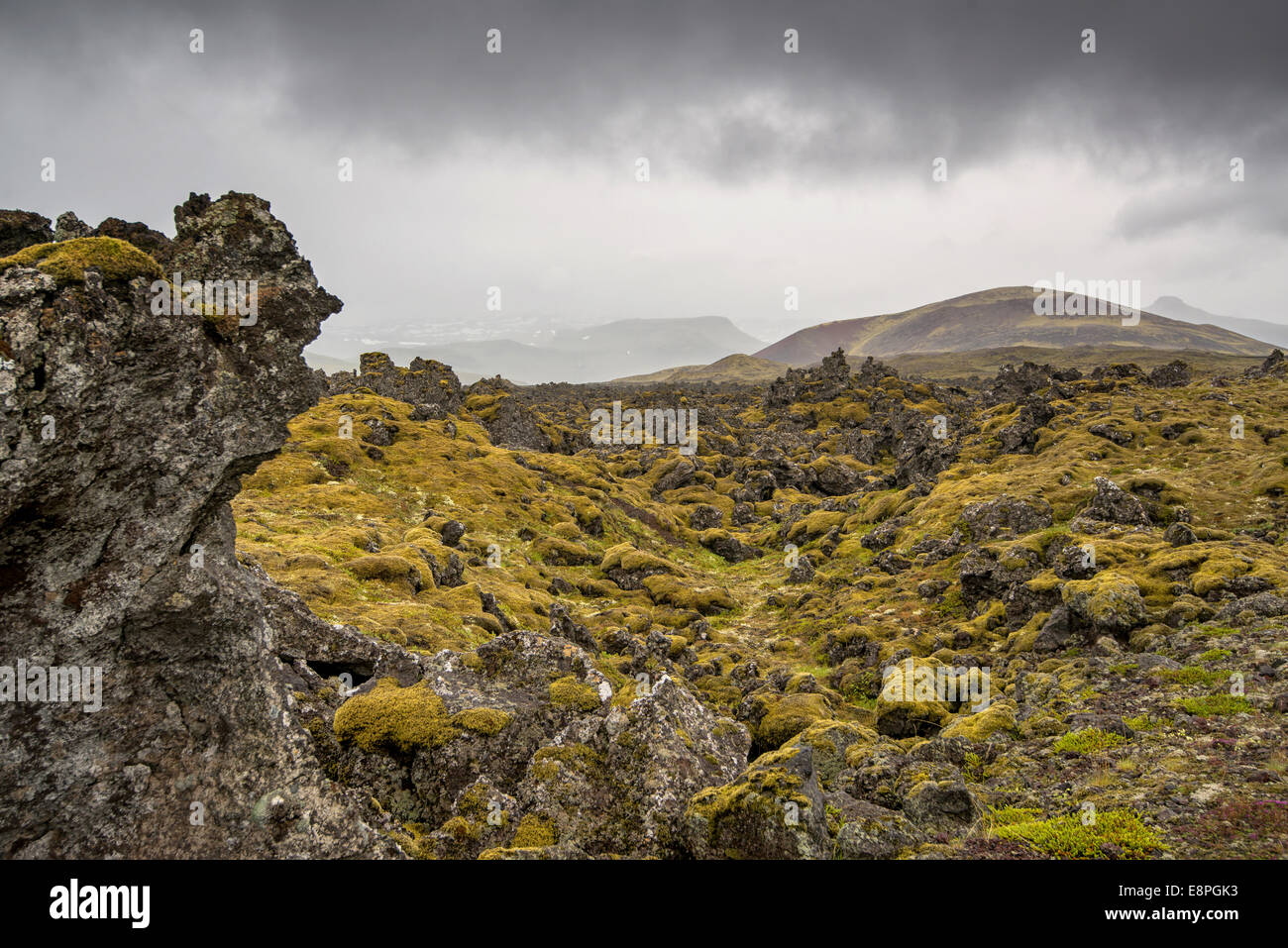 Dramatic rocky and volcanic landscape in Iceland Stock Photo - Alamy