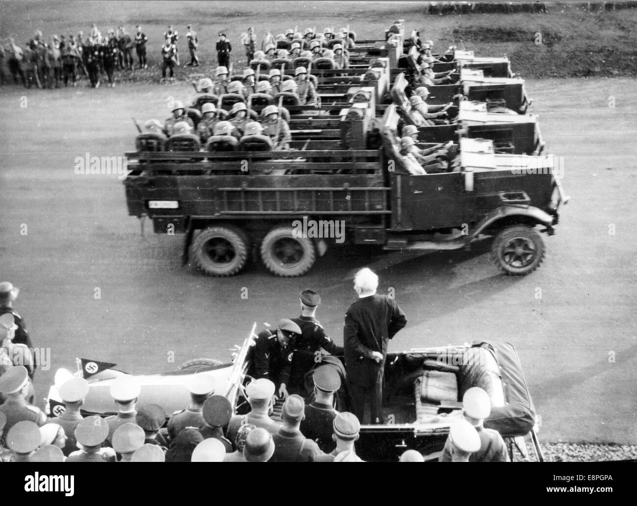 Nuremberg Rally 1935 in Nuremberg, Germany - Display of the Wehrmacht ...