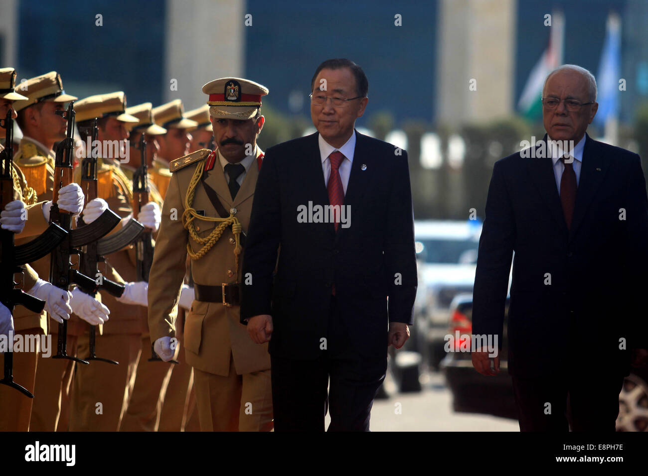 Ramallah, West Bank, Palestinian Territory. 13th Oct, 2014. United ...