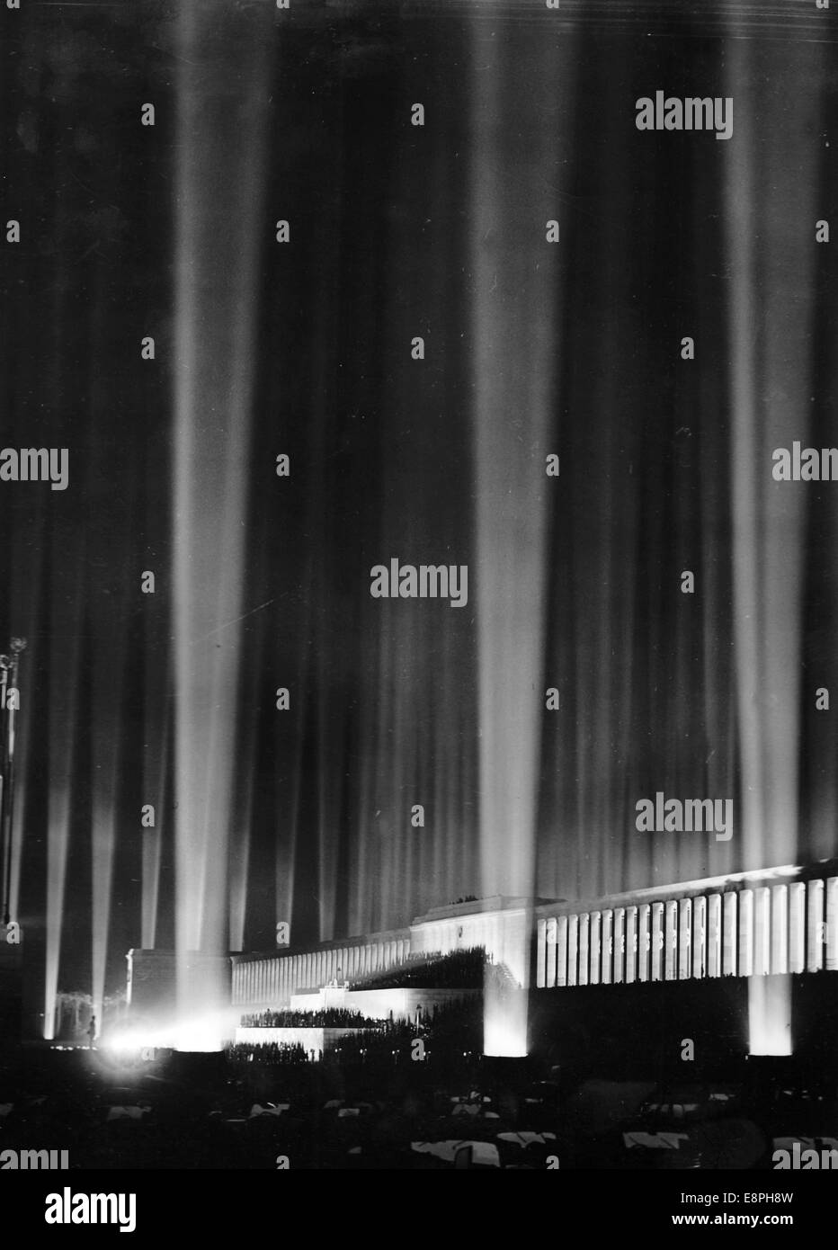 Tribune nazi party rally grounds Black and White Stock Photos & Images ...