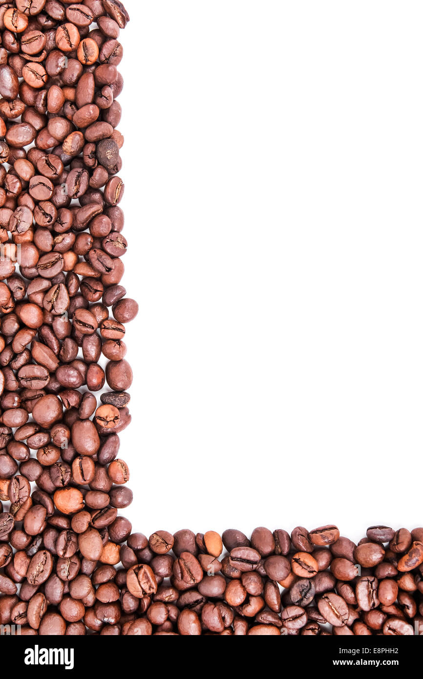 Frame of coffee beans Stock Photo - Alamy