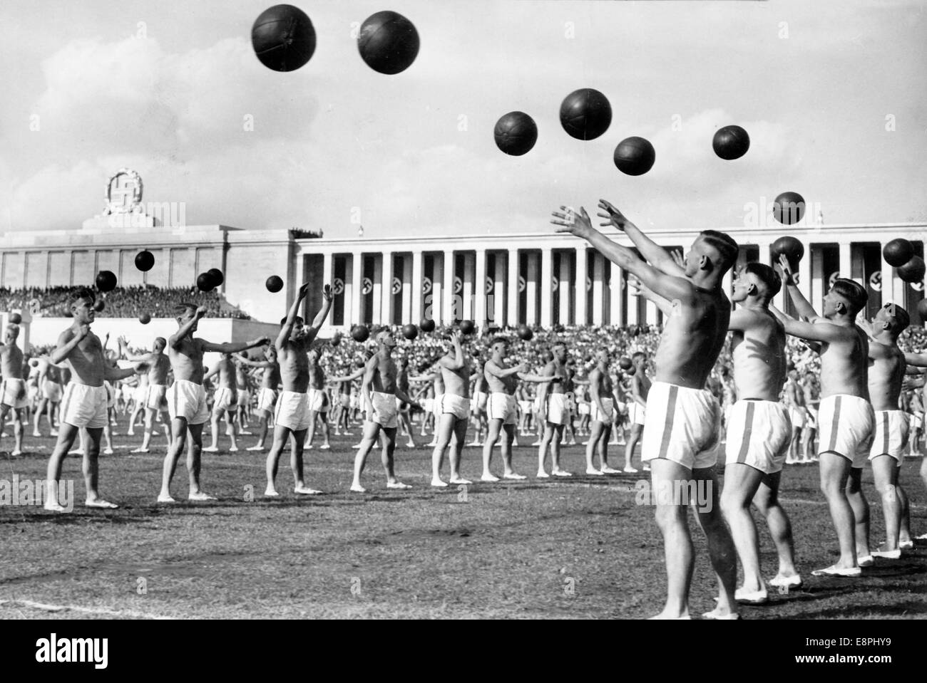 Nuremberg Rally 1938 in Nuremberg, Germany - Roll call of the Reich ...