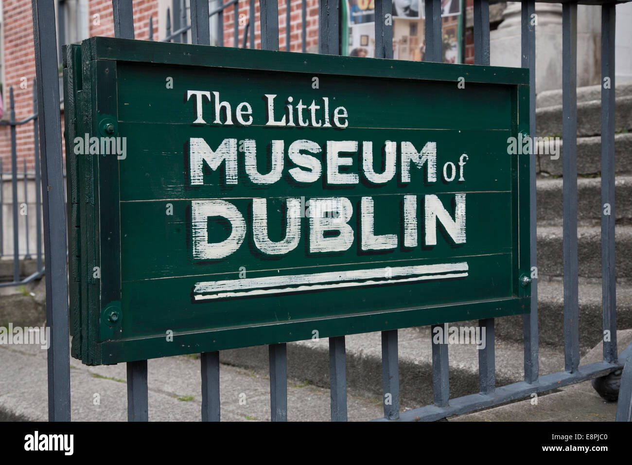 The Little Museum Sign, Dublin, Ireland Stock Photo - Alamy