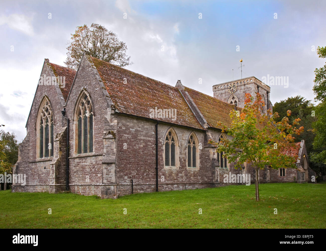 All Saints Church, Hursley, Hampshire, England Stock Photo - Alamy