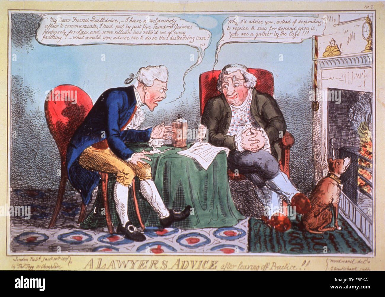 Cruikshank etching hi-res stock photography and images - Alamy