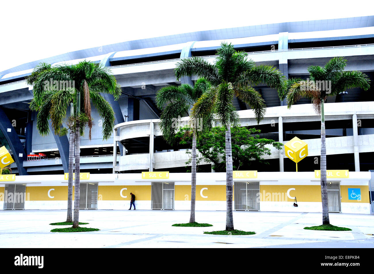 Estadio Mario Filho Maracana stadium Rio de Janeiro Brazil Stock Photo ...