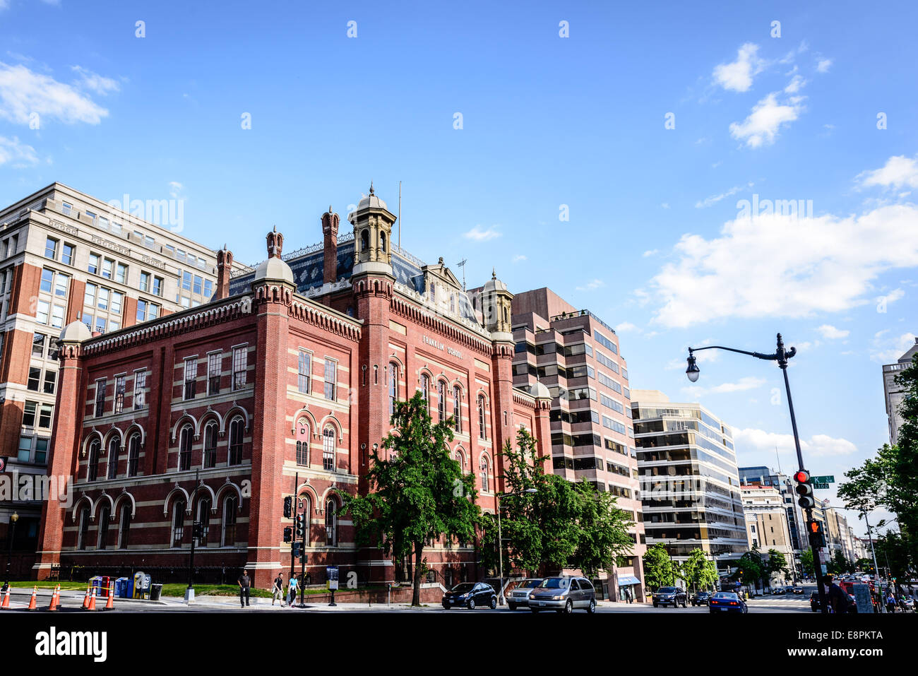 Franklin School, Franklin Square, 13th & K Streets NW, Washington DC ...