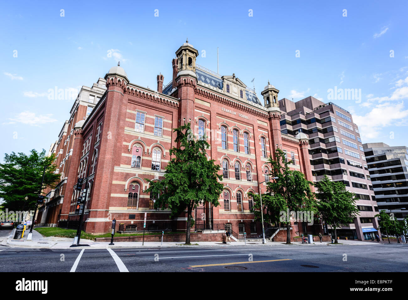 Franklin School, Franklin Square, 13th & K Streets NW, Washington DC ...