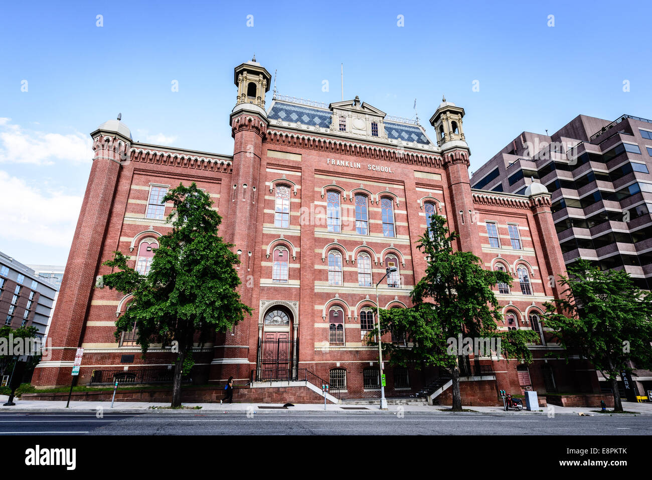 Franklin School, Franklin Square, 13th & K Streets NW, Washington DC ...