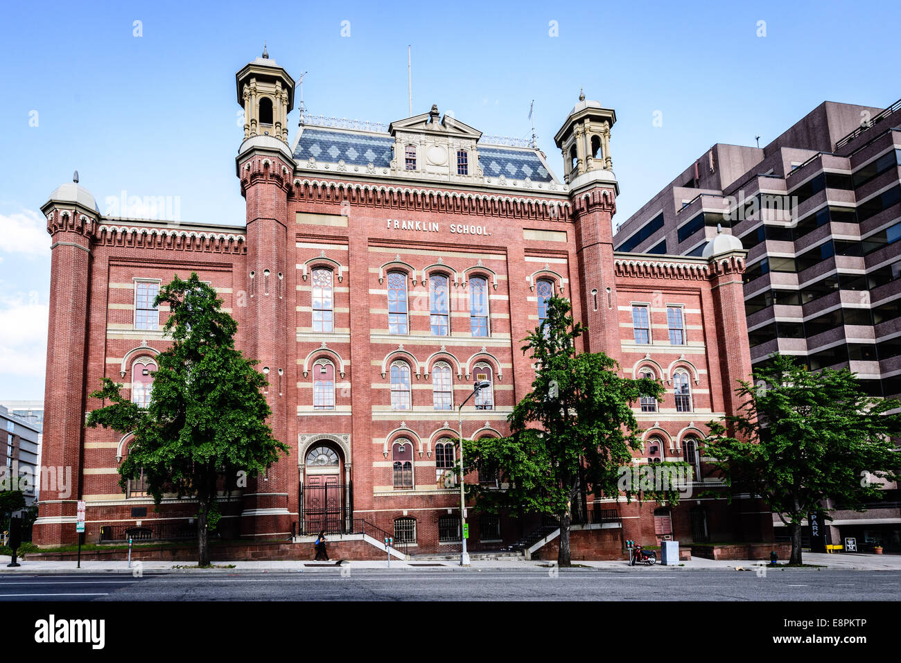 Franklin School, Franklin Square, 13th & K Streets NW, Washington DC ...