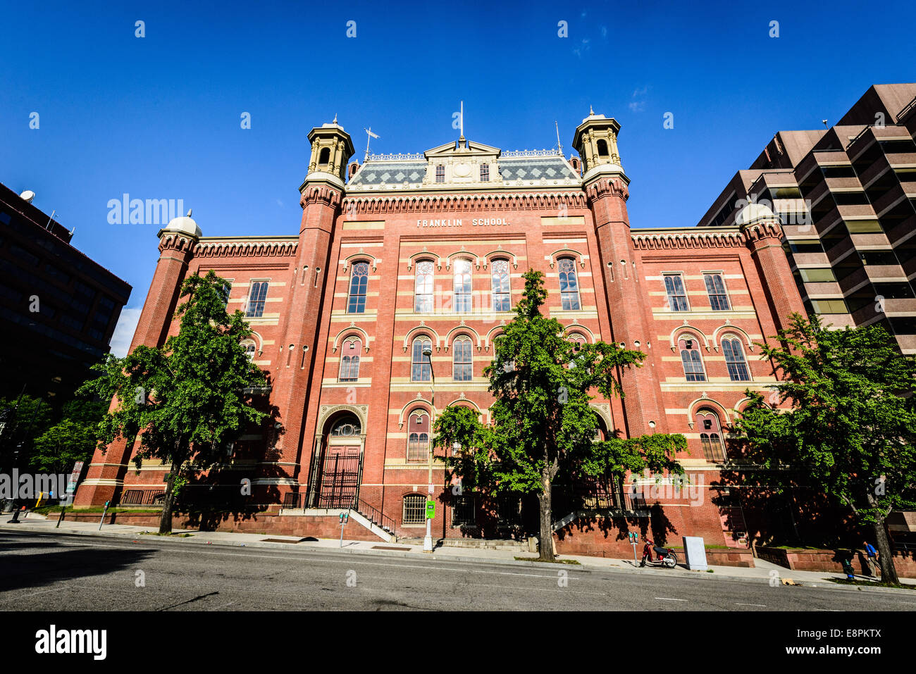 Franklin School, Franklin Square, 13th & K Streets NW, Washington DC ...