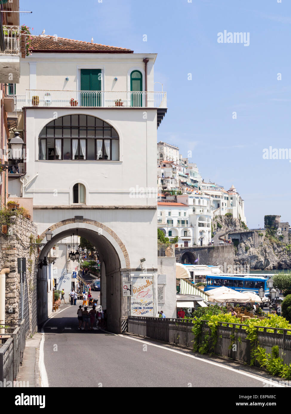 Amalfi coast road hi-res stock photography and images - Alamy