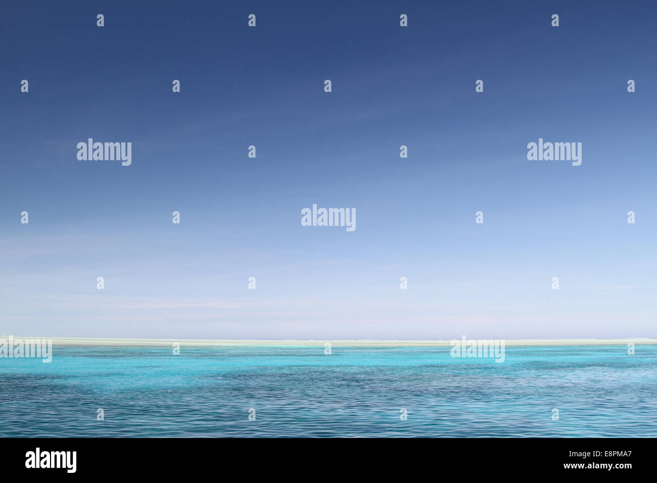 clear tropical water over coral reef Stock Photo - Alamy