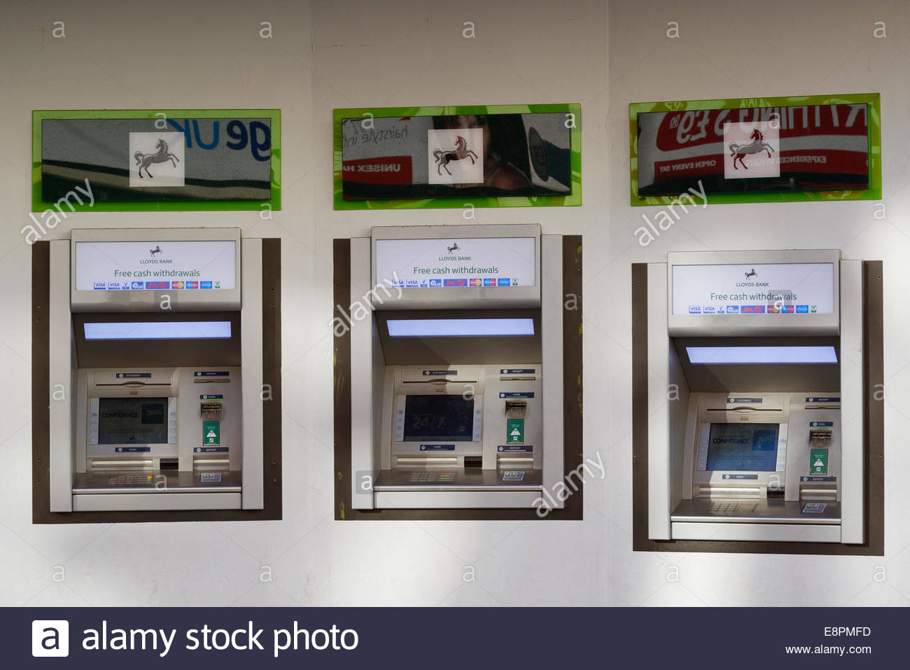 Lloyds Bank Atm High Resolution Stock Photography and Images - Alamy